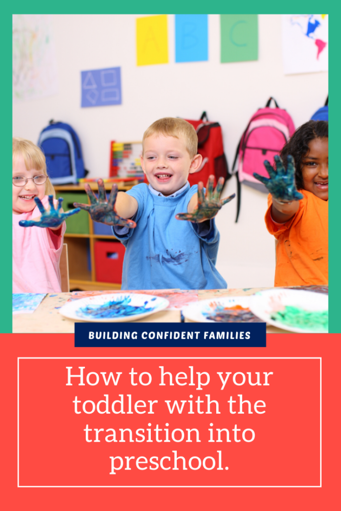 How to help your toddler with the transition into preschool. - Building ...